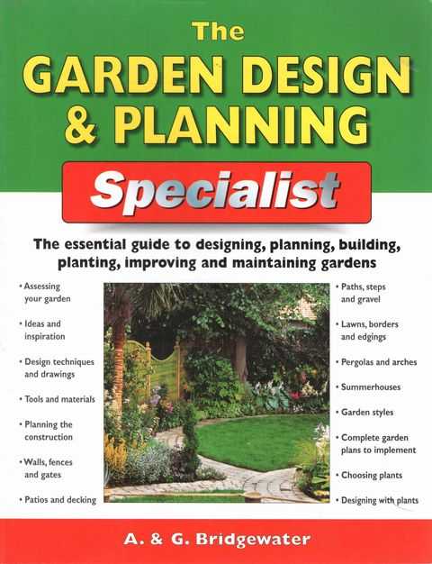 The Garden Design & Planning Specialist: The Essential Guide to ...